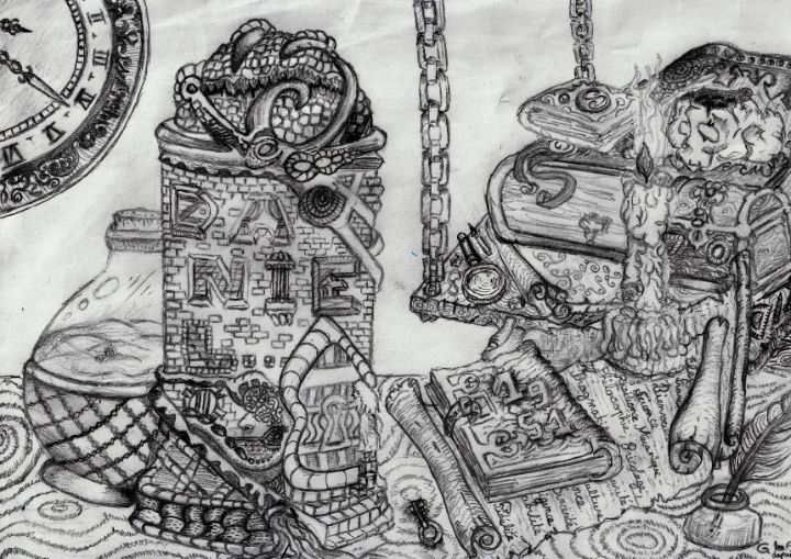 Ancient Wizard Workshop - Hylst - Drawings & Illustration, Fantasy ...