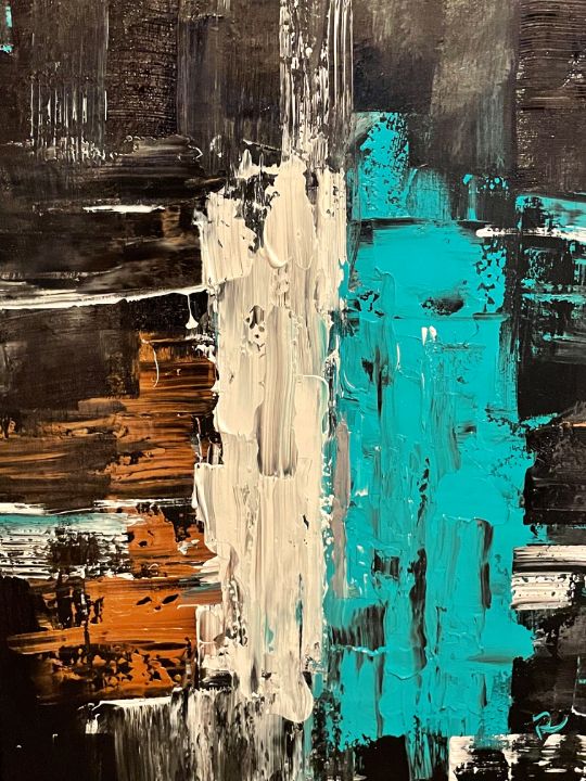 Strangers - IrishRyGirl - Paintings & Prints, Abstract, Figurative - ArtPal