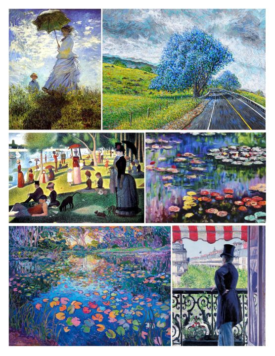 Bright Impressions - J.L.M. Art - Digital Art & AI, Abstract, Collage ...