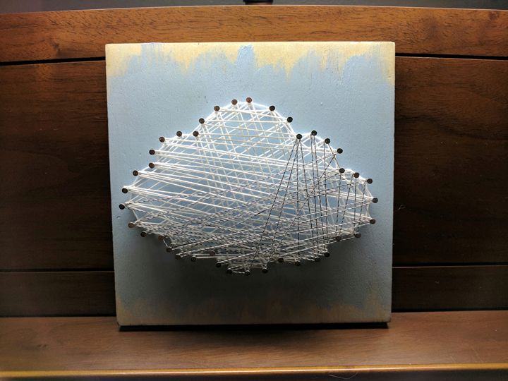 Cloud string art - Matthew Harris - Crafts & Other Art, Other Crafts ...