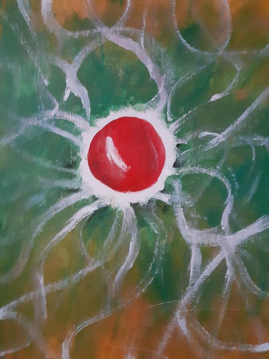 Radiation Path - Dylan Burch - Paintings & Prints, Abstract, Organic ...