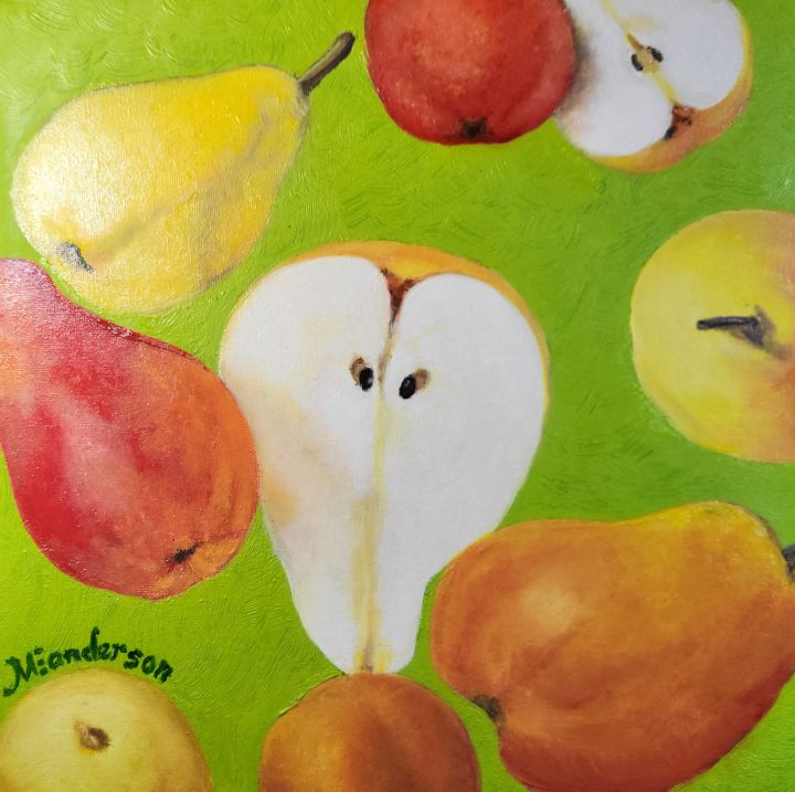 Falling for Pears - Studio A - Paintings & Prints, Food & Beverage ...