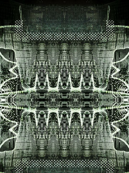 Interface Binary me - Benjamin Adair chartin - Digital Art & AI ...