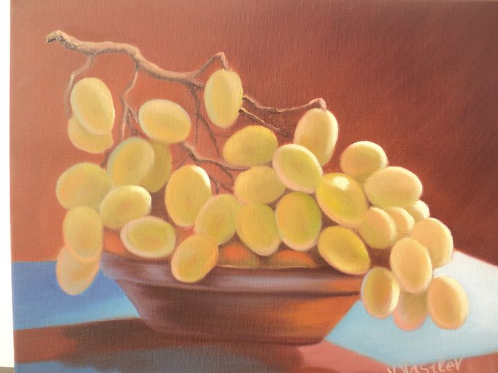 S O L D /Grapes Still Life - my world of art - Paintings & Prints, Food ...