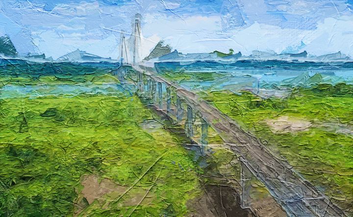 The 3rd Bridge - Panama Art Culture - Digital Art & AI, Places & Travel ...