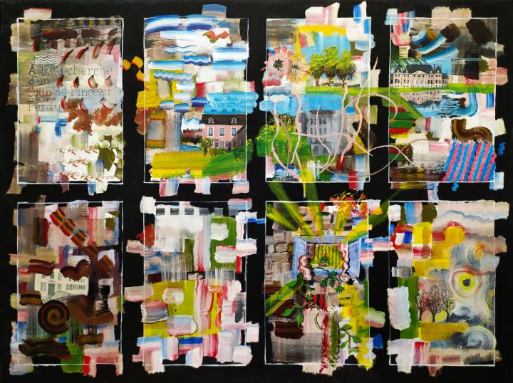 In Search of A Lost Brush-stroke - Richard Lyons - Paintings & Prints ...