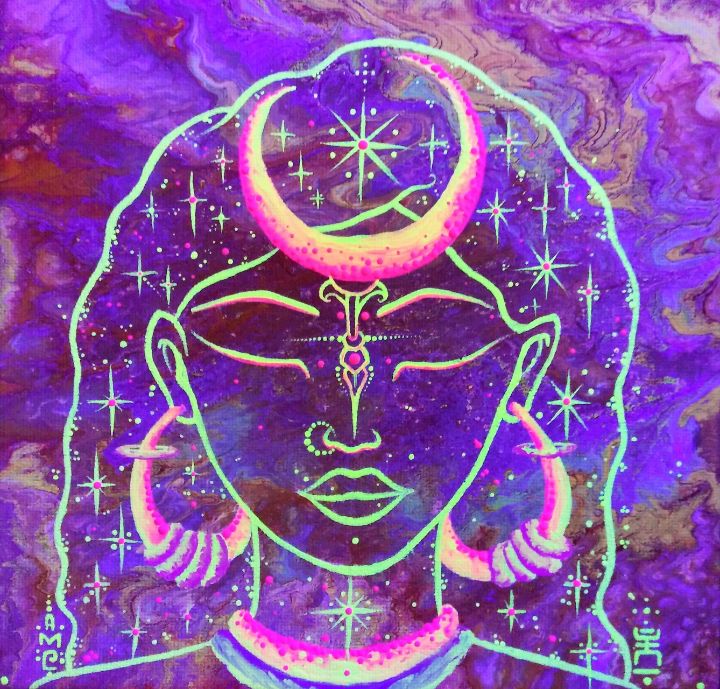 Cosmic Being - Artemaizcacao - Paintings & Prints, Fantasy & Mythology ...