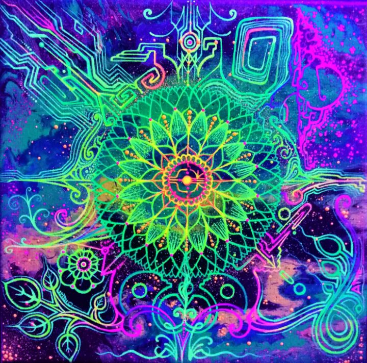 Cosmic Wheel - Artemaizcacao - Paintings & Prints, Religion, Philosophy ...