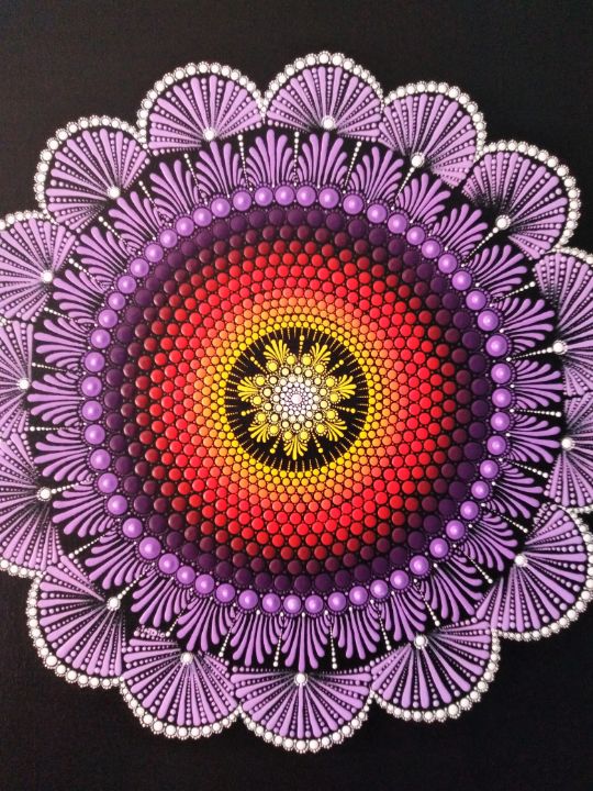 Mandala Expansión - Artemaizcacao - Paintings & Prints, Abstract ...