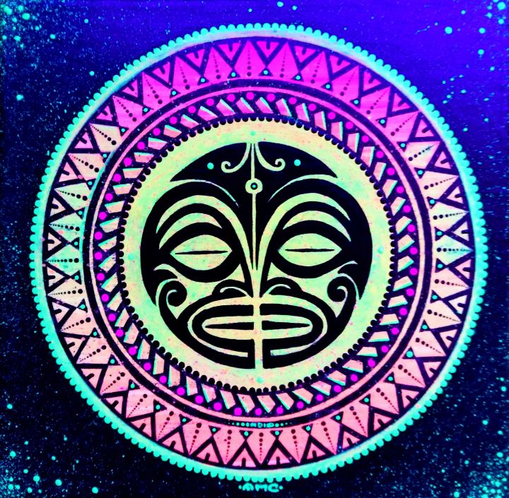 Polynesian Sun - Artemaizcacao - Drawings & Illustration, Ethnic ...