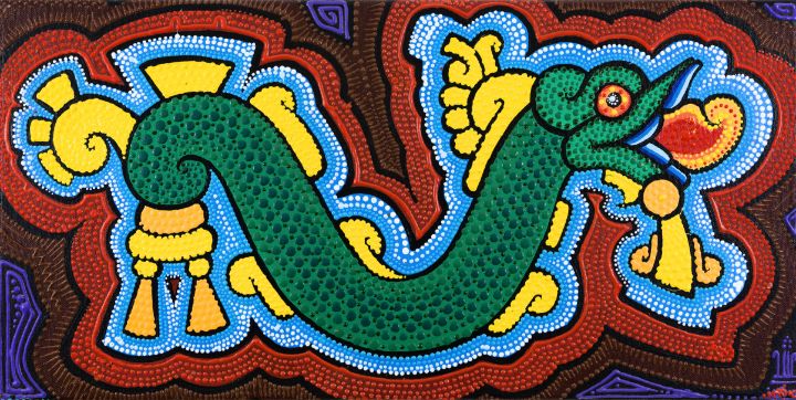 Quetzalcoatl/Kukulkan - Artemaizcacao - Paintings & Prints, Animals ...