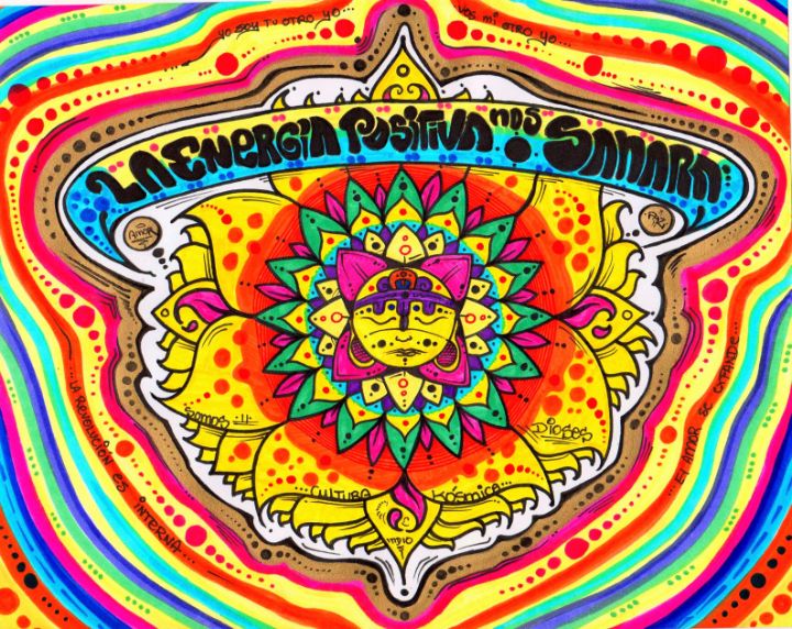 Positive Energy Saves Us - Artemaizcacao - Drawings & Illustration ...