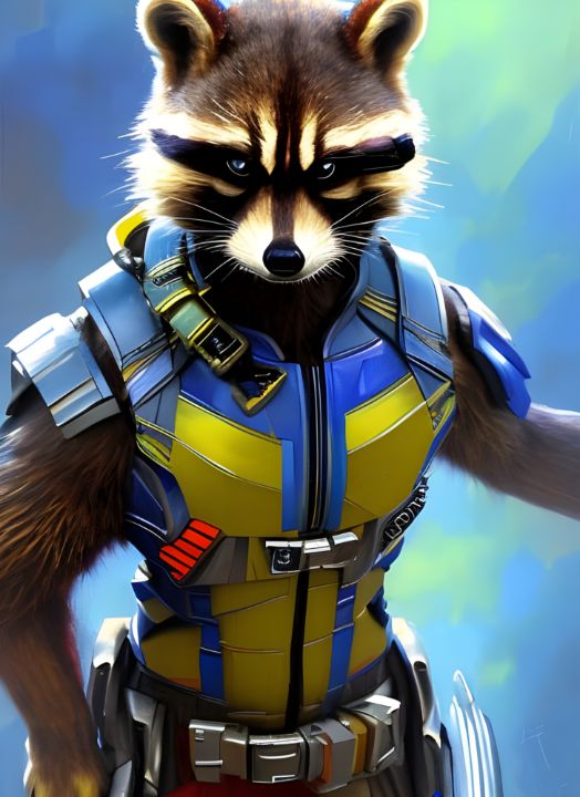 The raccoon from Kherson's Zoo?¹ - UANINJA_AI - Digital Art & AI ...