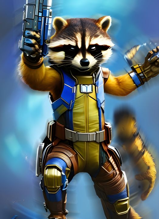 The raccoon from Kherson's Zoo?² - UANINJA_AI - Digital Art & AI ...