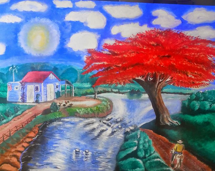 Puerto Rico country land - Abstracto21 - Digital Art & AI, Ethnic ...