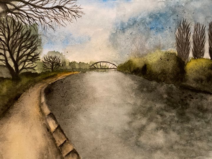 An afternoon stroll - Emma Viner - Paintings & Prints, Landscapes ...