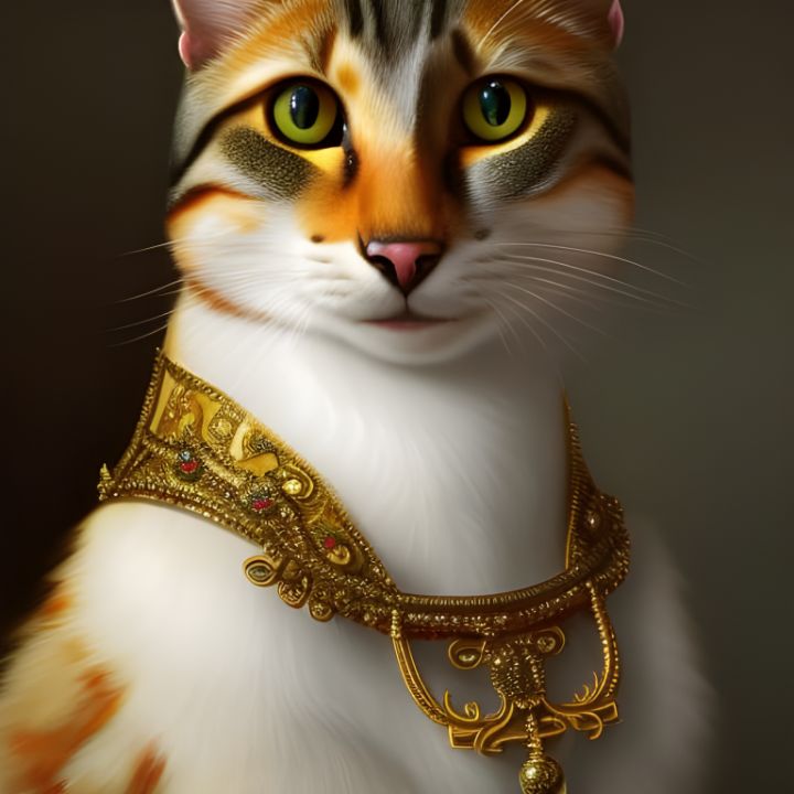 Prince of the Cat Court - Rachel Pearcy Art - Digital Art & AI, Animals ...