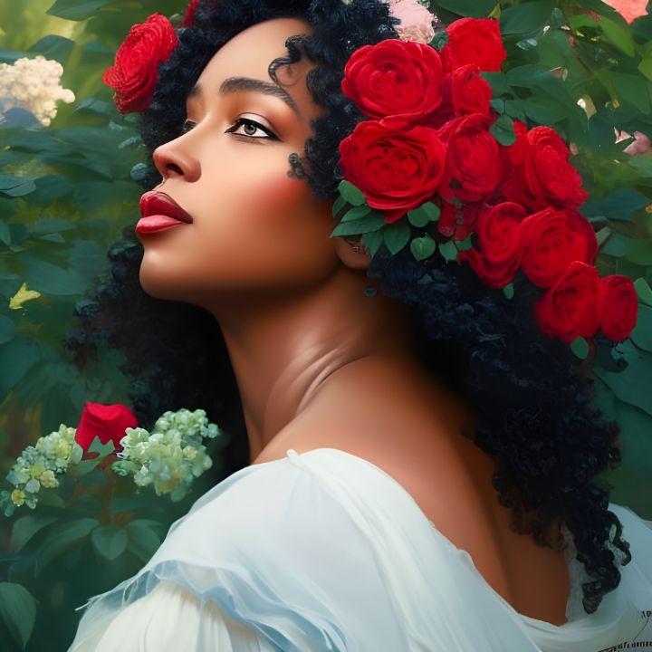 Grace - Rachel Pearcy Art - Digital Art & AI, People & Figures ...