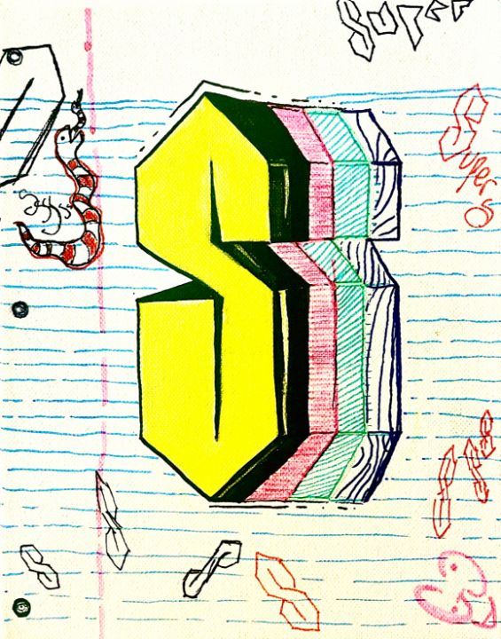 Shoom Alley - Paintings & Prints, Drawings & Illustration