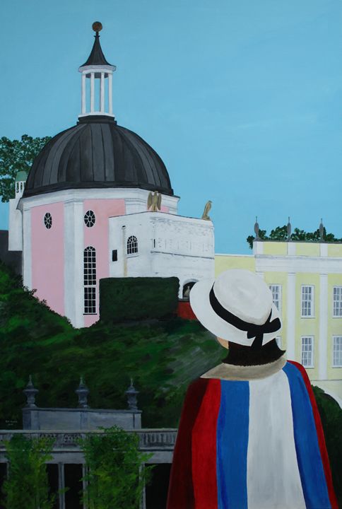 Portmeirion - Robert Harris - Paintings & Prints, Landscapes & Nature ...