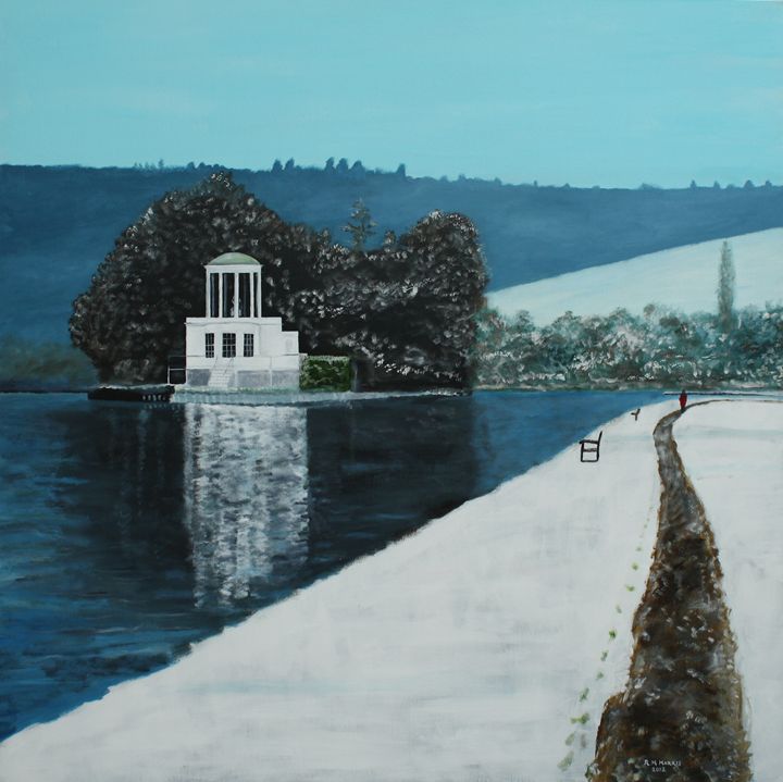 Temple Island, Henley - Robert Harris - Paintings & Prints, Landscapes ...