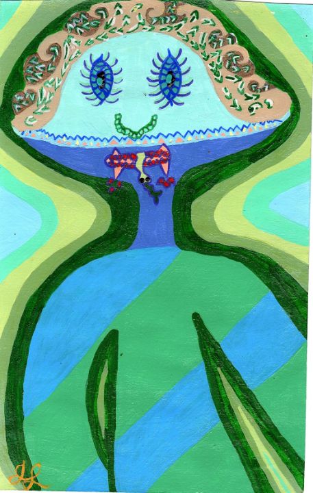 SHANUS son of Pieoog - Unispirical Muse - Paintings & Prints, Abstract ...