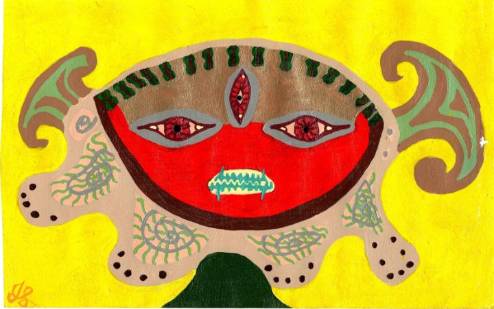 Savati wife of Shatar - Unispirical Muse - Paintings & Prints, Abstract ...