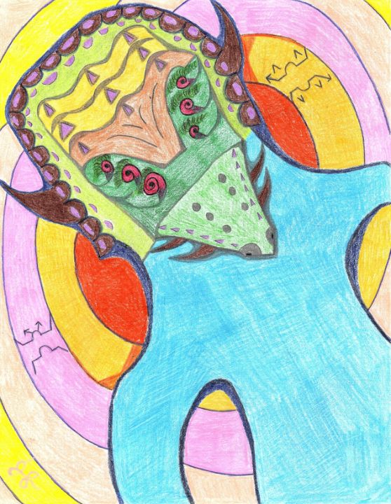 Simwatu, Shape Shifter - Unispirical Muse - Paintings & Prints, Abstract, Other Abstract - ArtPal