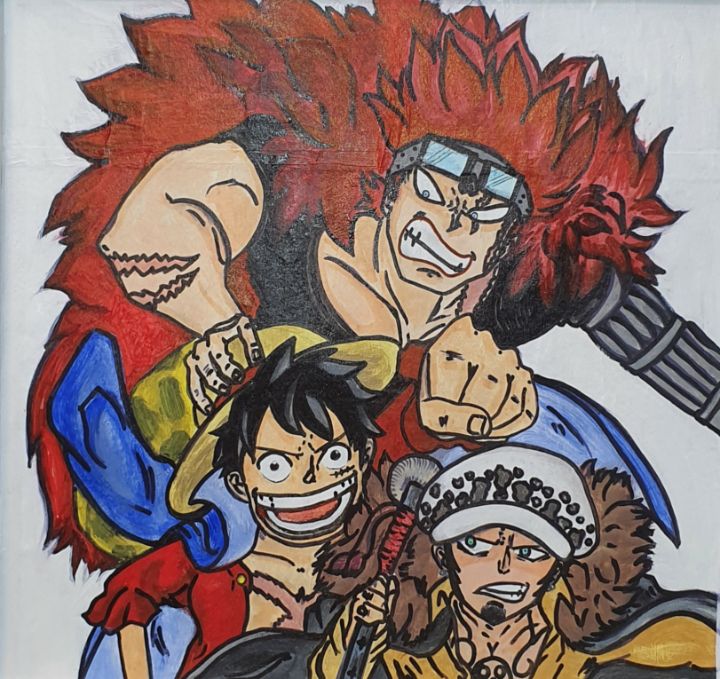 One piece - Cute art - Paintings & Prints, Childrens Art, TV Shows ...