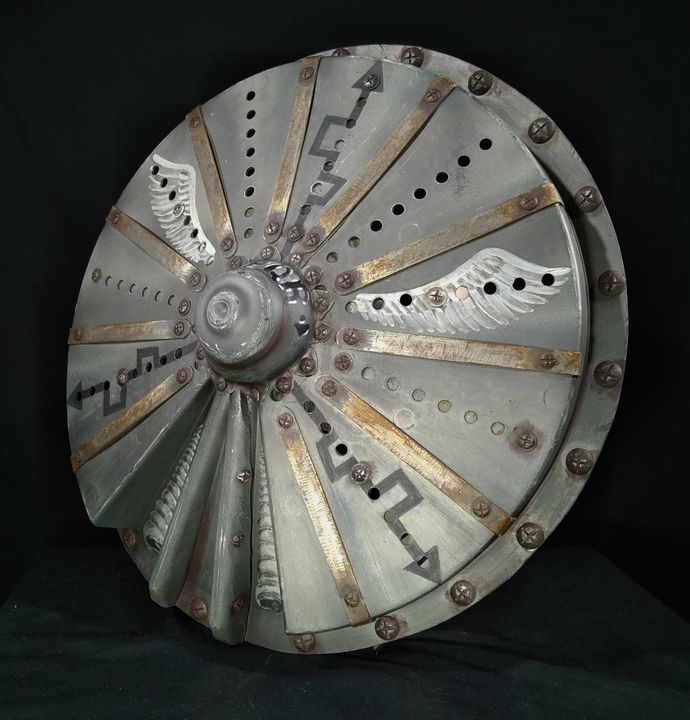 Roman Post-Apocalyptic Shield - Gadthebrand - Sculptures & Carvings ...