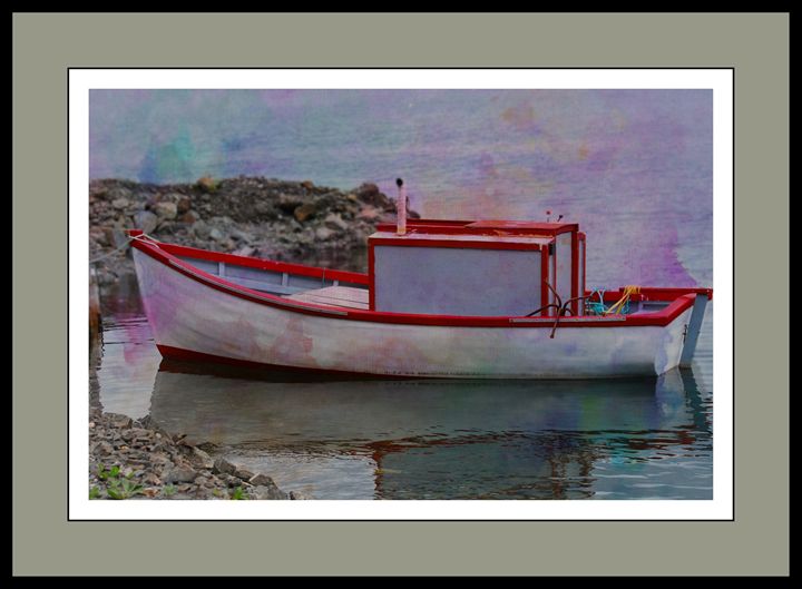 Old Put Put Boat - Corinne's Prints n things - Paintings & Prints ...