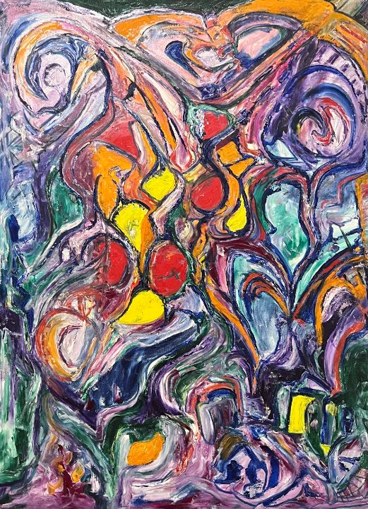 Cherry Quarks 3 - James W Faber Art - Paintings & Prints, Abstract ...