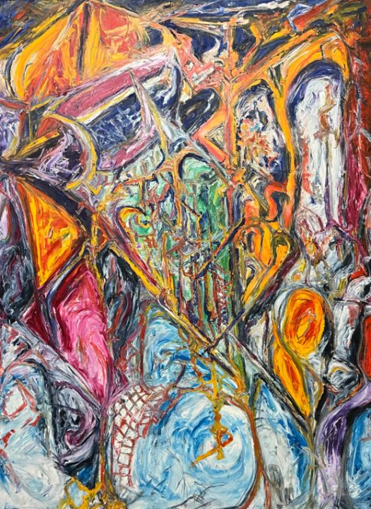 The Builders 1 - James W Faber Art - Paintings & Prints, Abstract ...