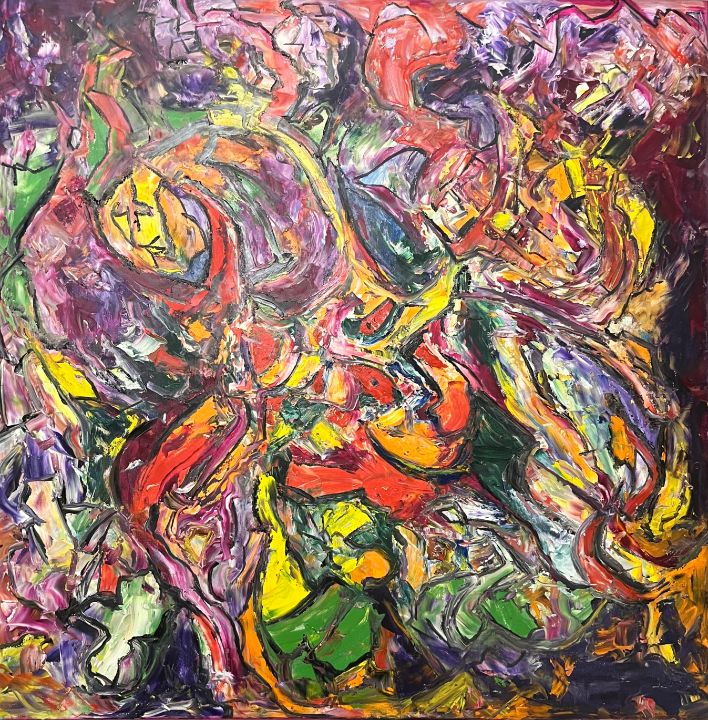 Entangled Study - James W Faber Art - Paintings & Prints, Abstract ...