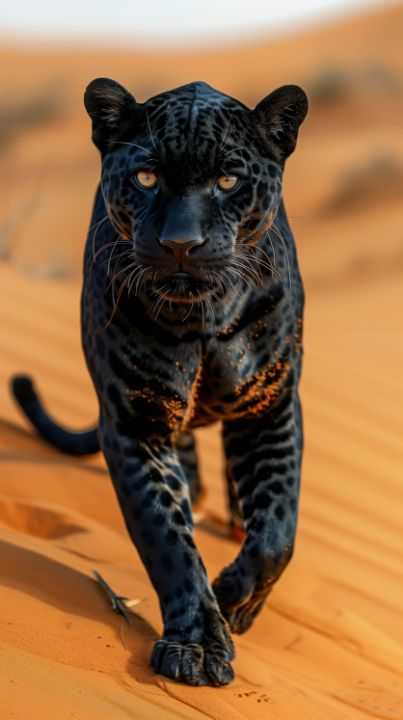 The Black Panther's March - Imagine Art - Digital Art, Animals, Birds ...