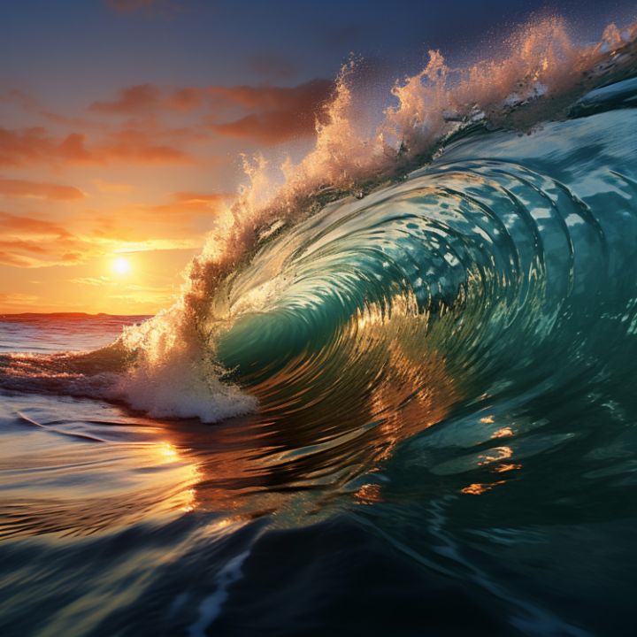 Sunset Fury - Imagine Art - Photography, Landscapes & Nature, Beach ...