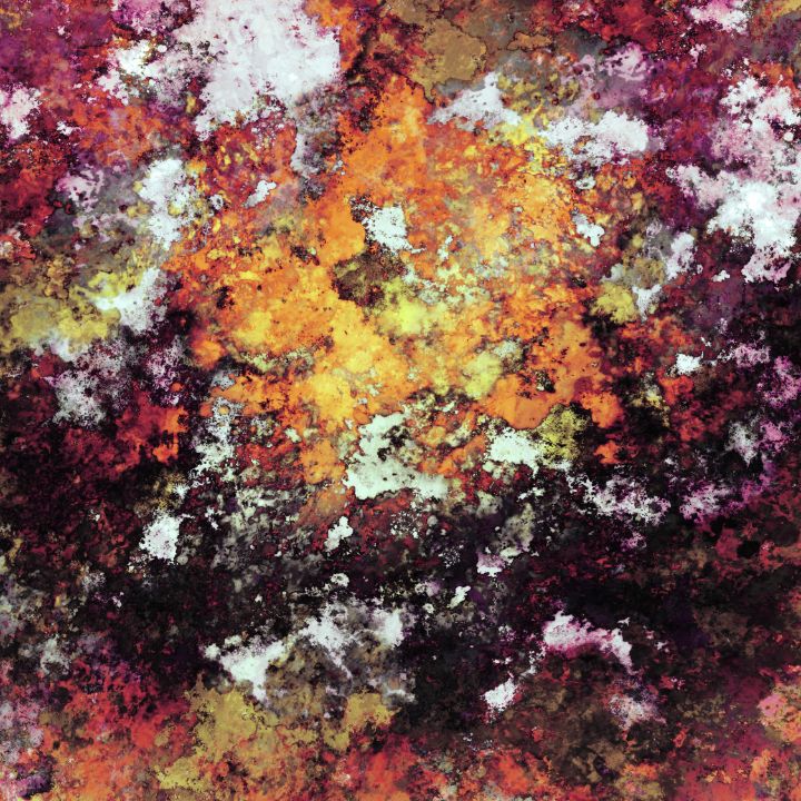 Gentle snow on rock - Keith Mills - Digital Art & AI, Abstract, Organic ...