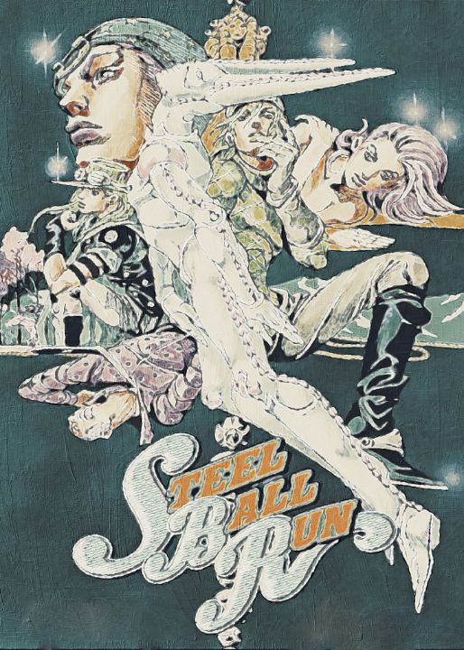 Steel Ball Run - KunStudio - Digital Art & AI, Abstract, Color - ArtPal