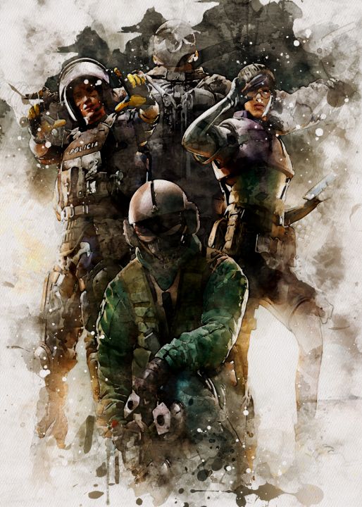 Tom Clancy's Rainbow Six Siege - KunStudio - Paintings & Prints ...