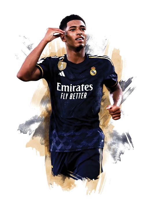 Jude Bellingham - KunStudio - Paintings & Prints, Sports & Hobbies ...