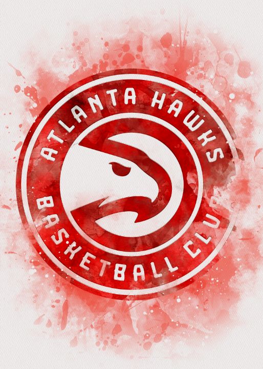 Atlanta Hawks - KunStudio - Paintings & Prints, Sports & Hobbies ...