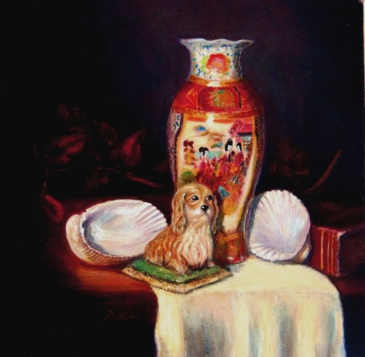 Still life with shells - Nino Dobrosavljevic - Paintings & Prints ...