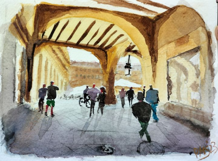 Bullir de pascua en Salamanca - pmsosart - Paintings & Prints ...