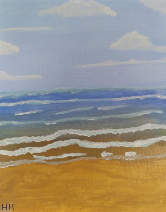 Lake Michigan - Hallie's art - Paintings & Prints, Landscapes & Nature ...
