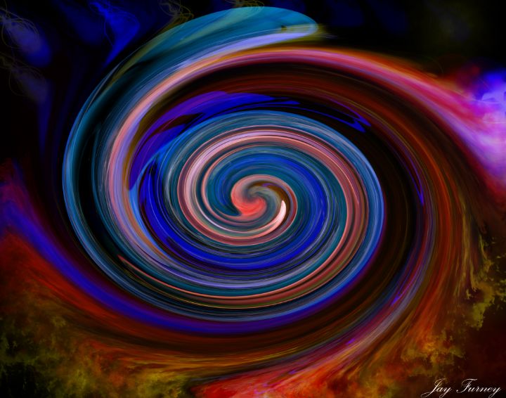 3rd day of 2024 - Art of Jay Furney - Digital Art & AI, Abstract, Color ...