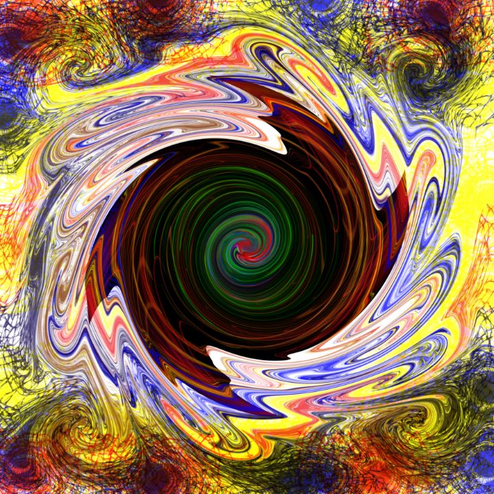 Another Mess - Art of Jay Furney - Digital Art & AI, Abstract, Color ...