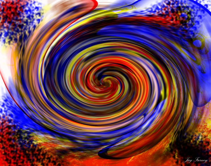 Appogee - Art of Jay Furney - Digital Art & AI, Abstract, Color - ArtPal