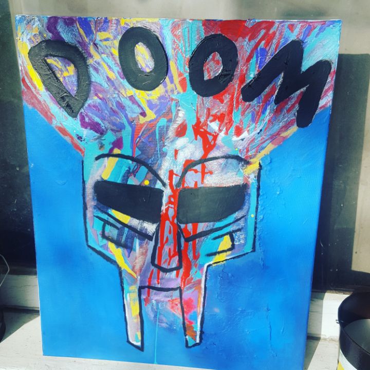 MF DOOM - Jacob Gaynor - Paintings & Prints, Entertainment, Music, Rap ...