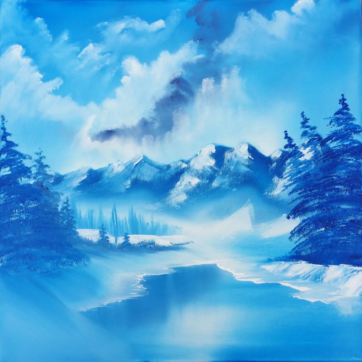 The Color of Winter - Brian Glenney - Paintings & Prints, Landscapes ...