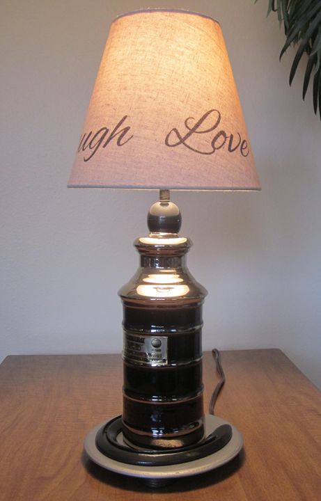 "Lucky Jim" Table lamp - New Life Style Creations - Crafts & Other Art ...